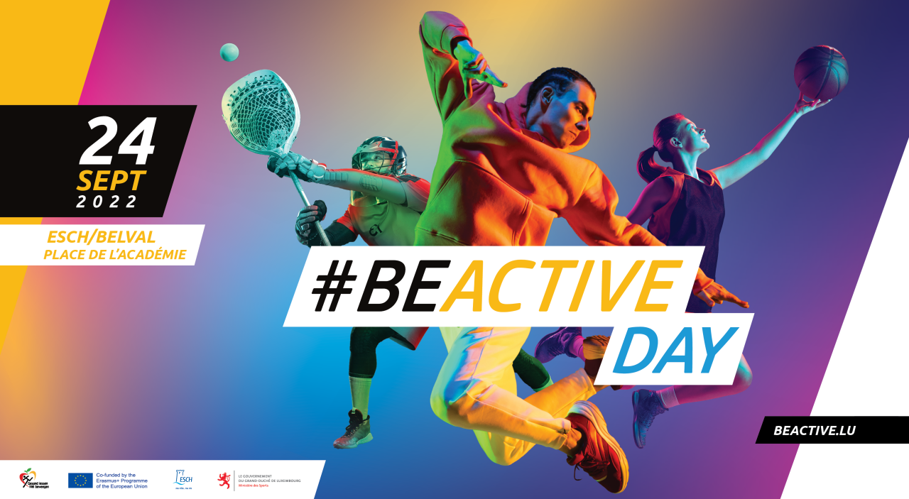 Chaussez vos baskets et participez au #BeActive Day le 24 septembre ...